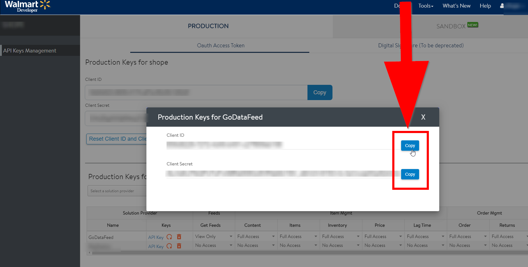 Order Sync: Walmart source settings – GoDataFeed Help Center