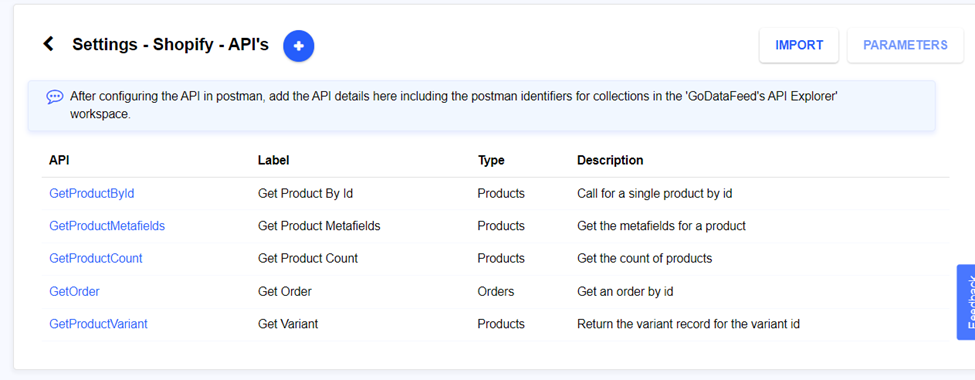 Feature: API Explorer – GoDataFeed Help Center Feature: API Explorer – GoDataFeed Help Center