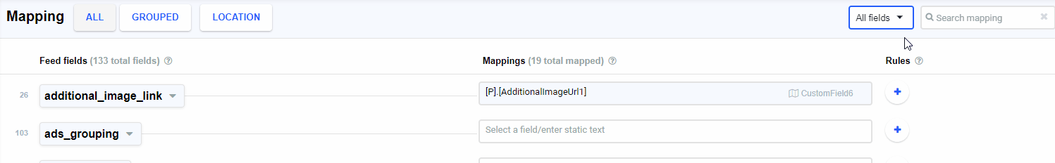 How to map a feed – GoDataFeed Help Center